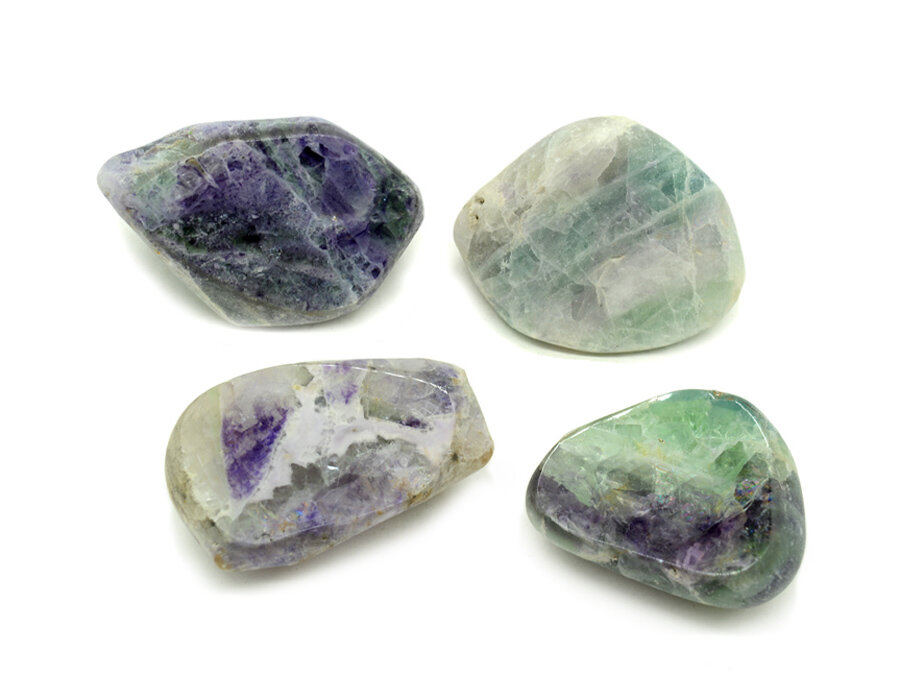 Минерал флюорит галтовка 40*17*31мм .