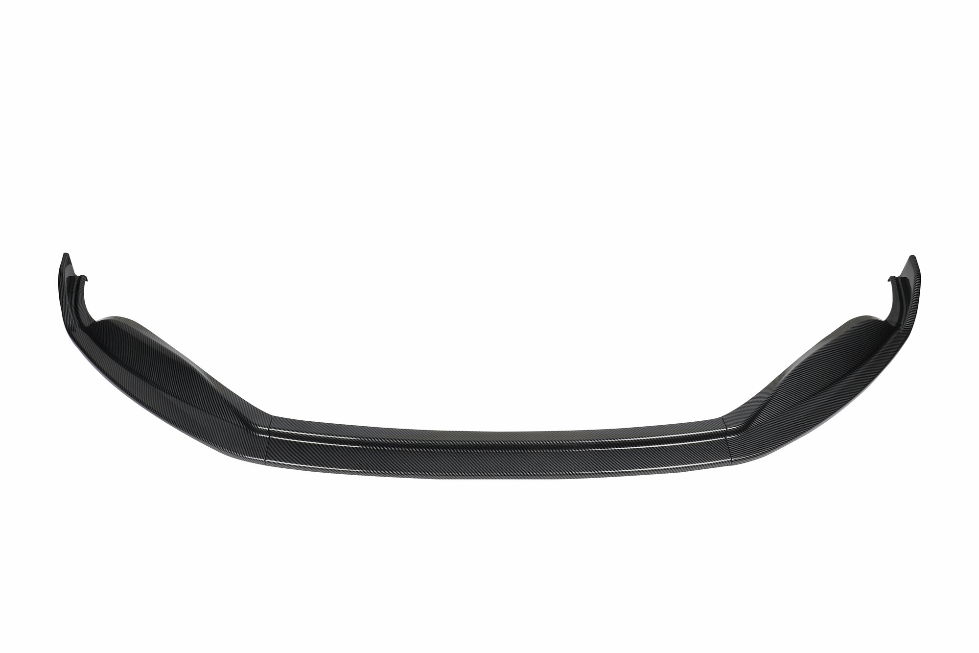 Губа сплиттер переднего бампера Lexus GS 2012 base имитация карбона