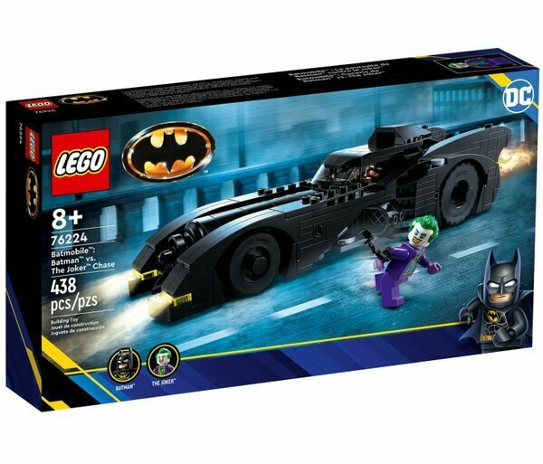 LEGO Super Heroes 76224 Бэтмобиль: Бэтмен против Джокера Чейза