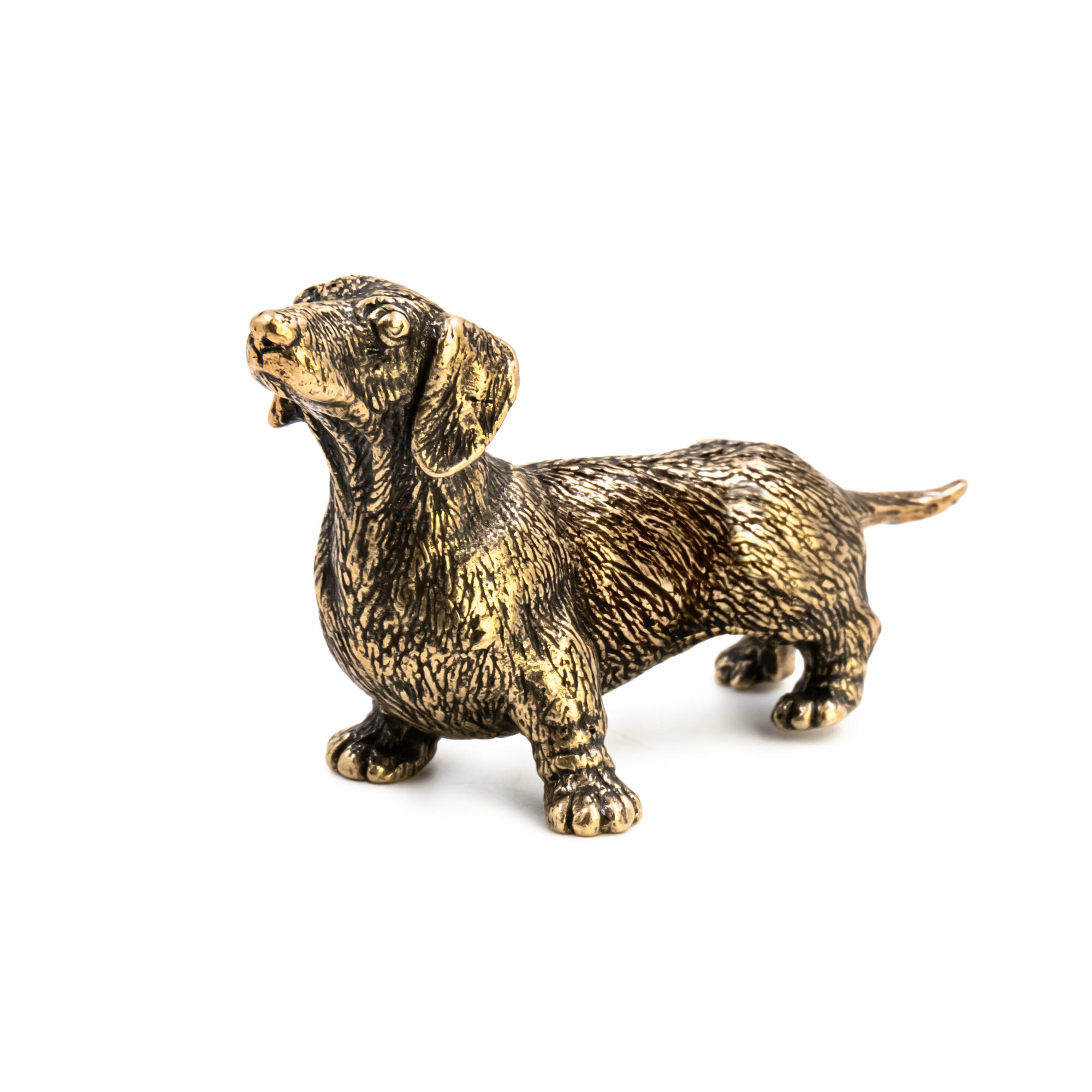 Статуэтка собака Такса (ВхШхД 3см./2см./6см.)