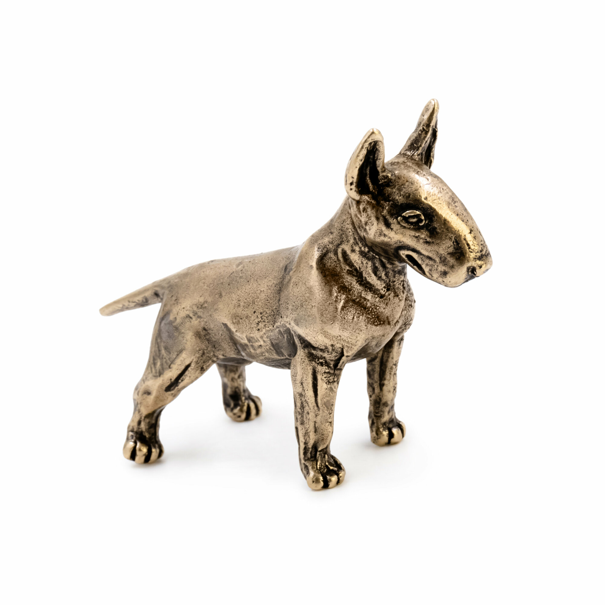 Статуэтка собака бультерьер (ВхШхД 5см./2см./6см.)