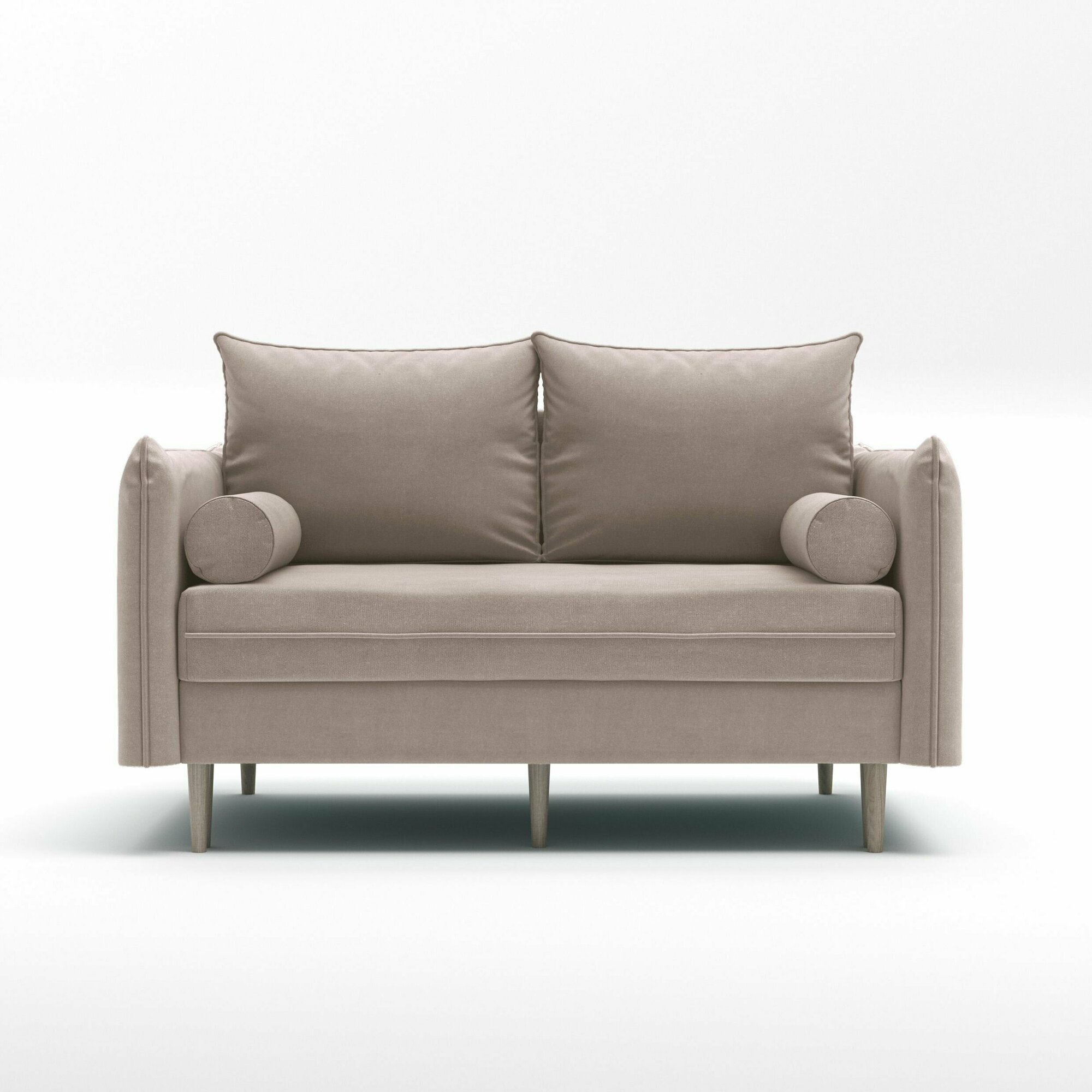 Диван-кровать Оламайд, МТД, 160x190 см спальное место, микровельвет, без ящика для хранения