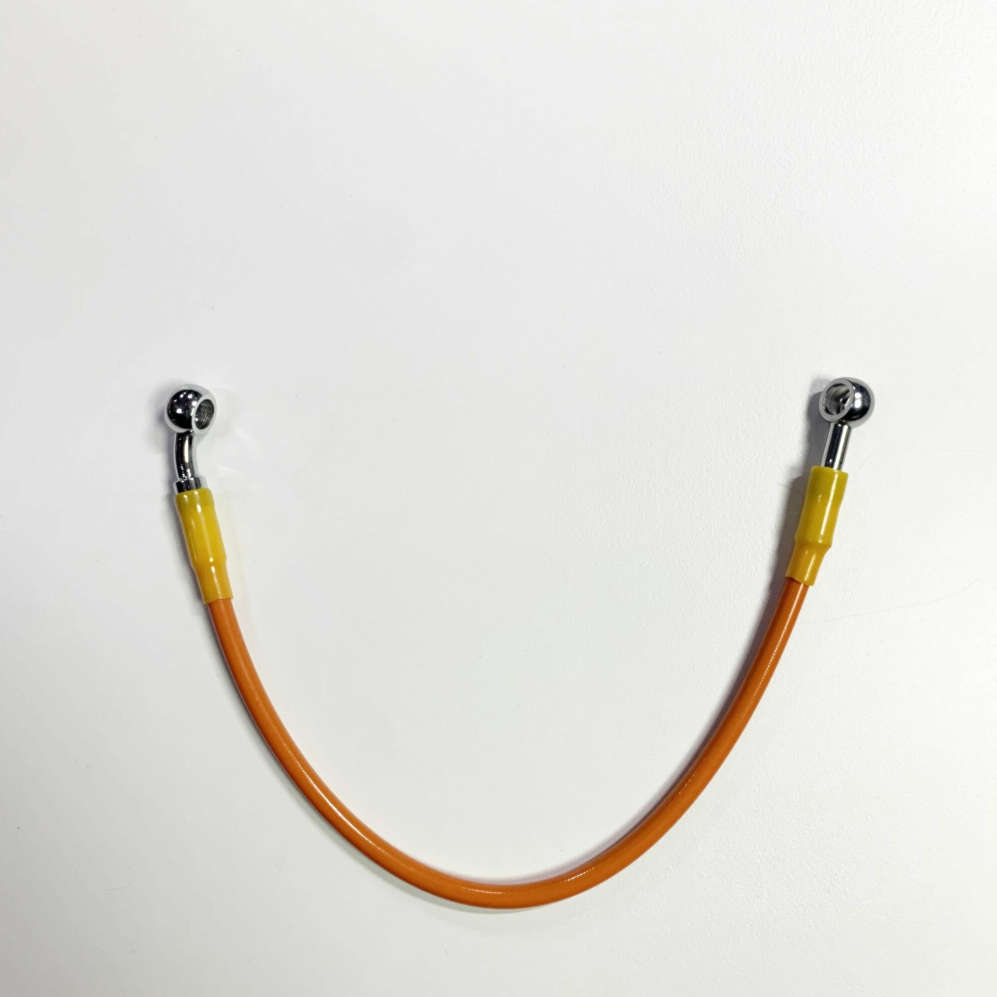 Шланг тормозной гидравлический 500 мм (армированный) d10мм оранжевый