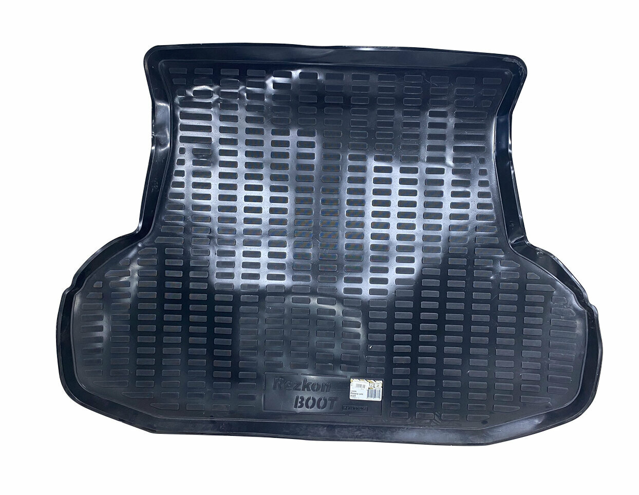 Коврик в багажник пластиковый черный для LADA 2171 Priora un , REZKON 5039025120
