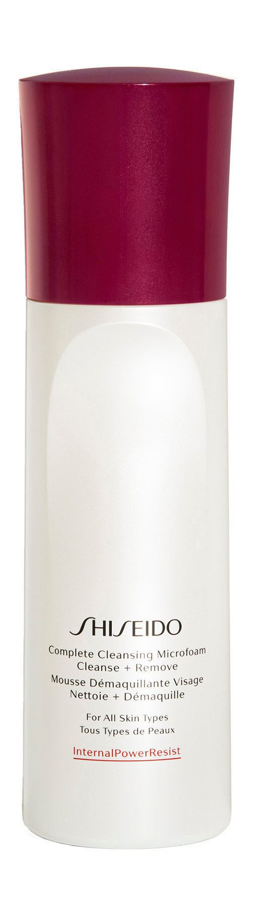 Shiseido Defend Preparation Cleansing Complete Microfoam Очищающий мусс для cнятия макияжа, 180 мл.