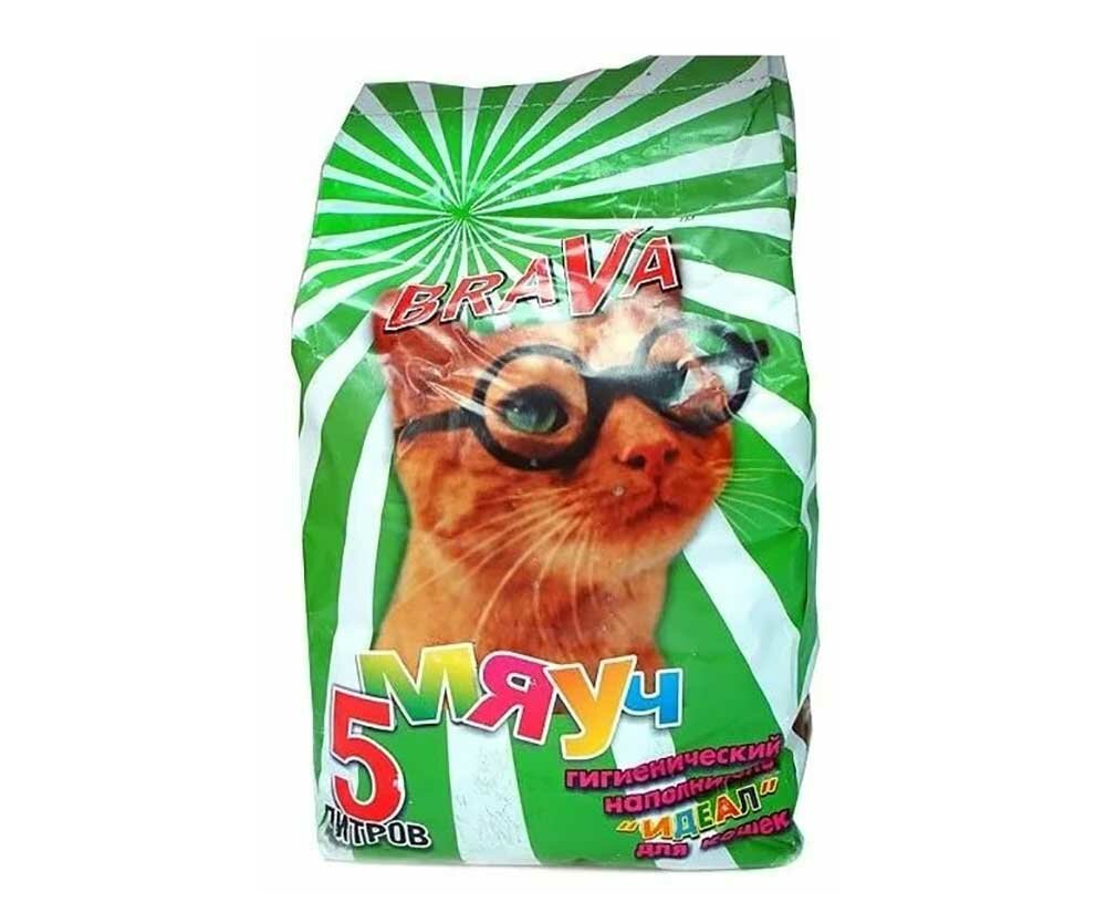 Brava Наполнитель Мяуч Идеал 5л