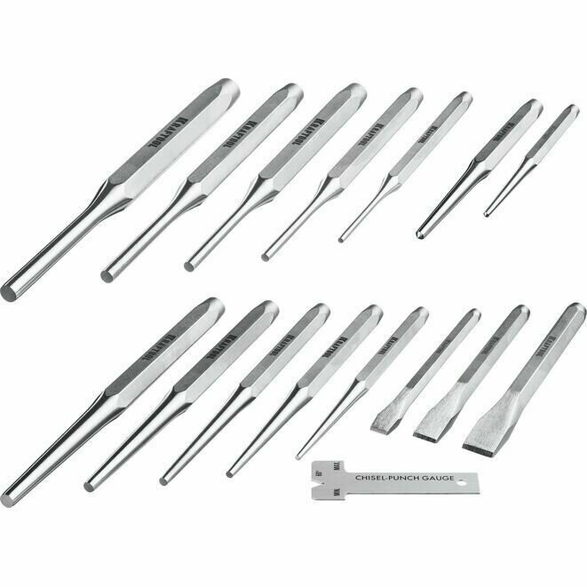 Набор зубил и кернеров KRAFTOOL GRAND-15