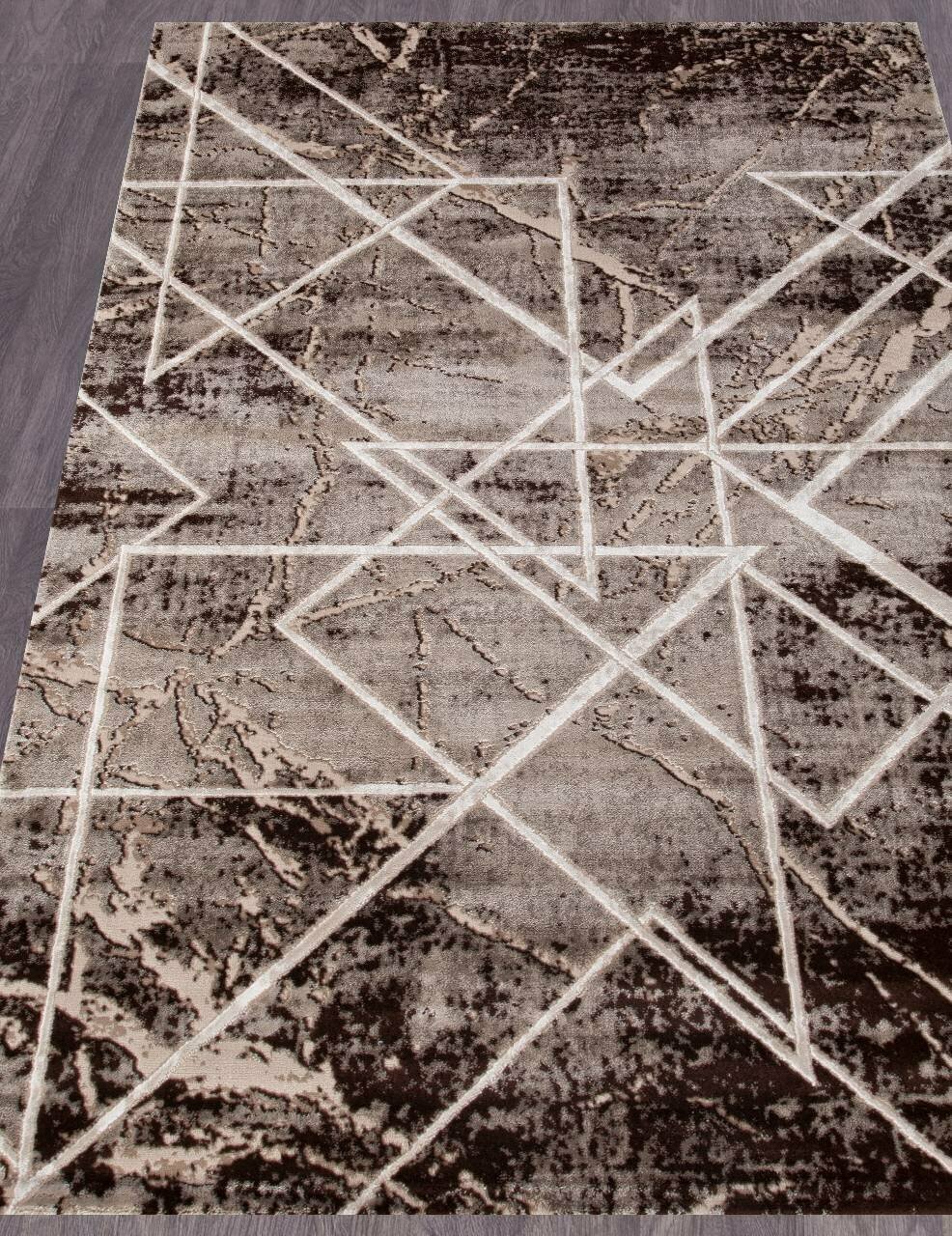 Ковер турецкий на пол в гостиную в спальню 300х500 см современный ворс 10 мм 265256 Kover-Russia