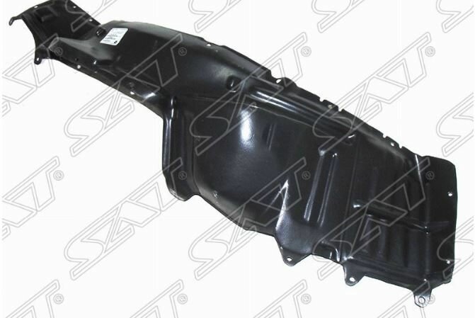 Подкрылок SAT, для Mitsubishi Lancer, передняя левая сторона, установка на колесную арку