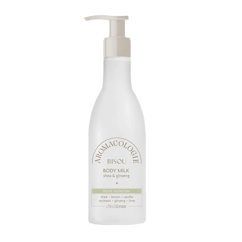 Молочко для тела BISOU AROMACOLOGIE Ши и Женьшень (питательное) 300 мл