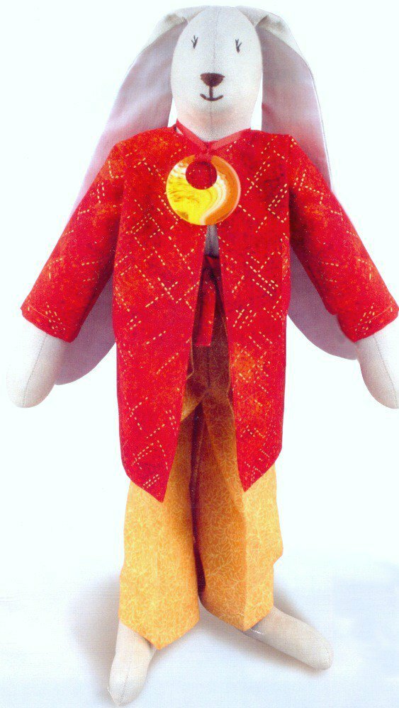 Набор для шитья мягкой Веселые кролики. Роджер (Funny Bunnies. Roger) KFT1-1