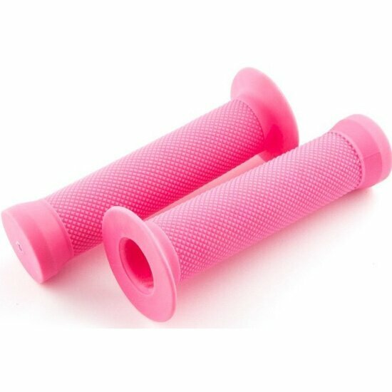 Грипсы Clarks СLARK'S С83, резиновые, BMX 135мм, торцевые, защита, розовые, 3-460