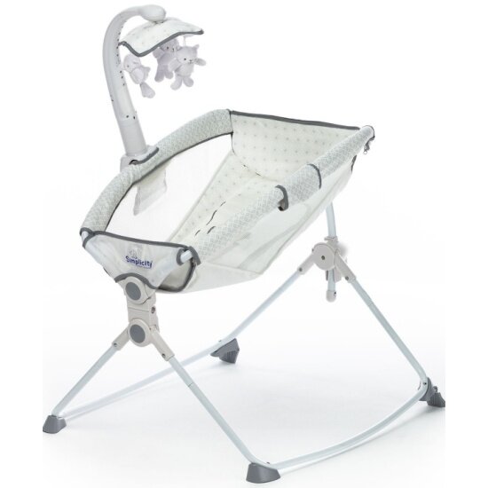 Колыбель Simplicity с электронной системой укачивания 27404 M Aurora