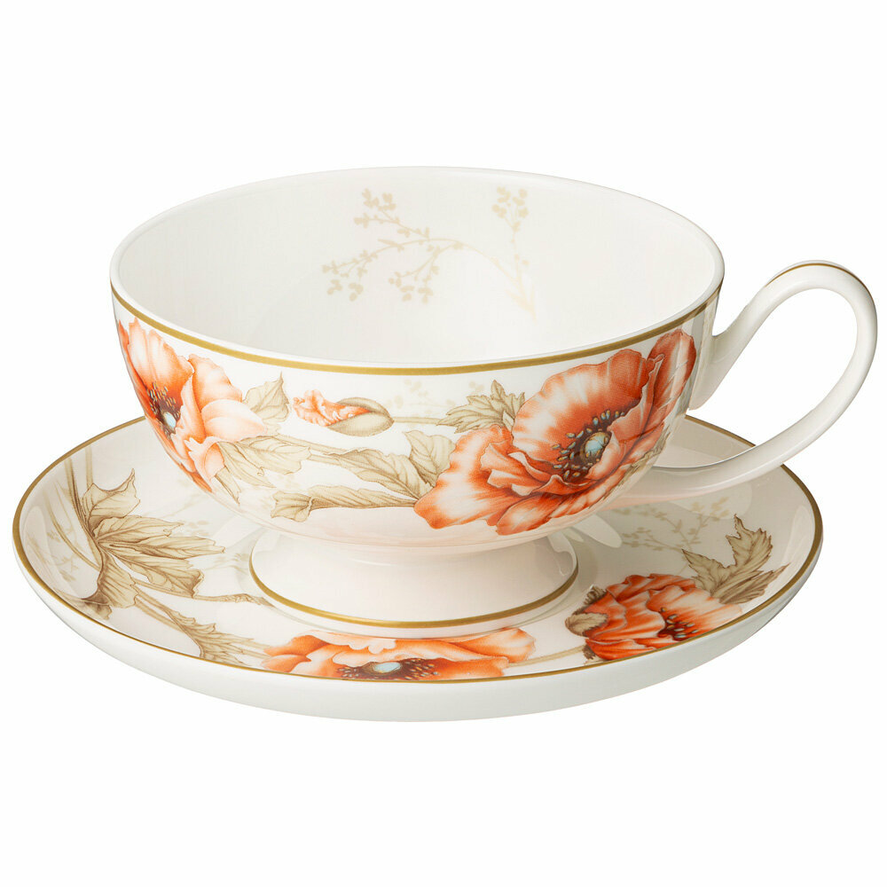 Чайная пара lefard antique 350 мл KSG-415-2263