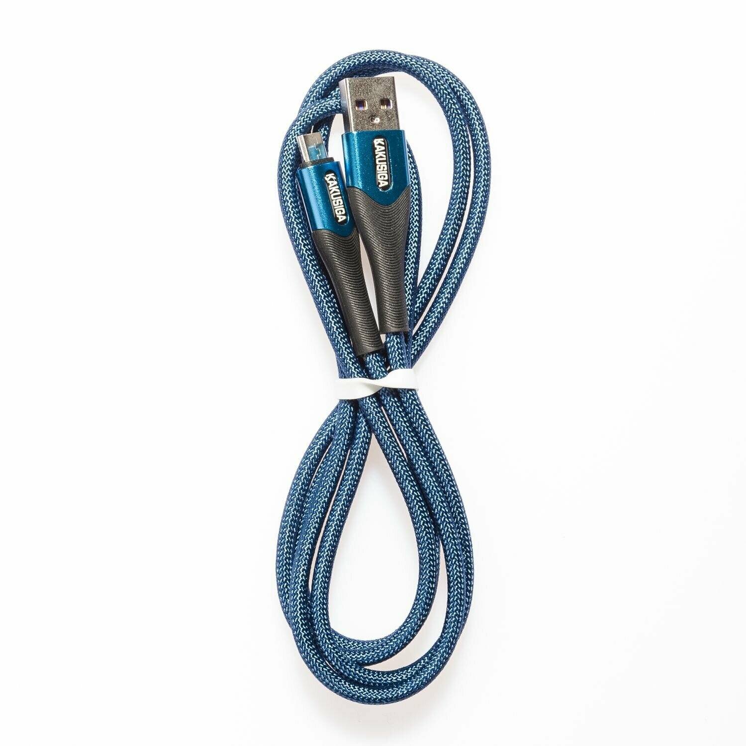 Кабель для зарядки телефона / шнур / провод Micro USB Kakusiga Fast charging / синий
