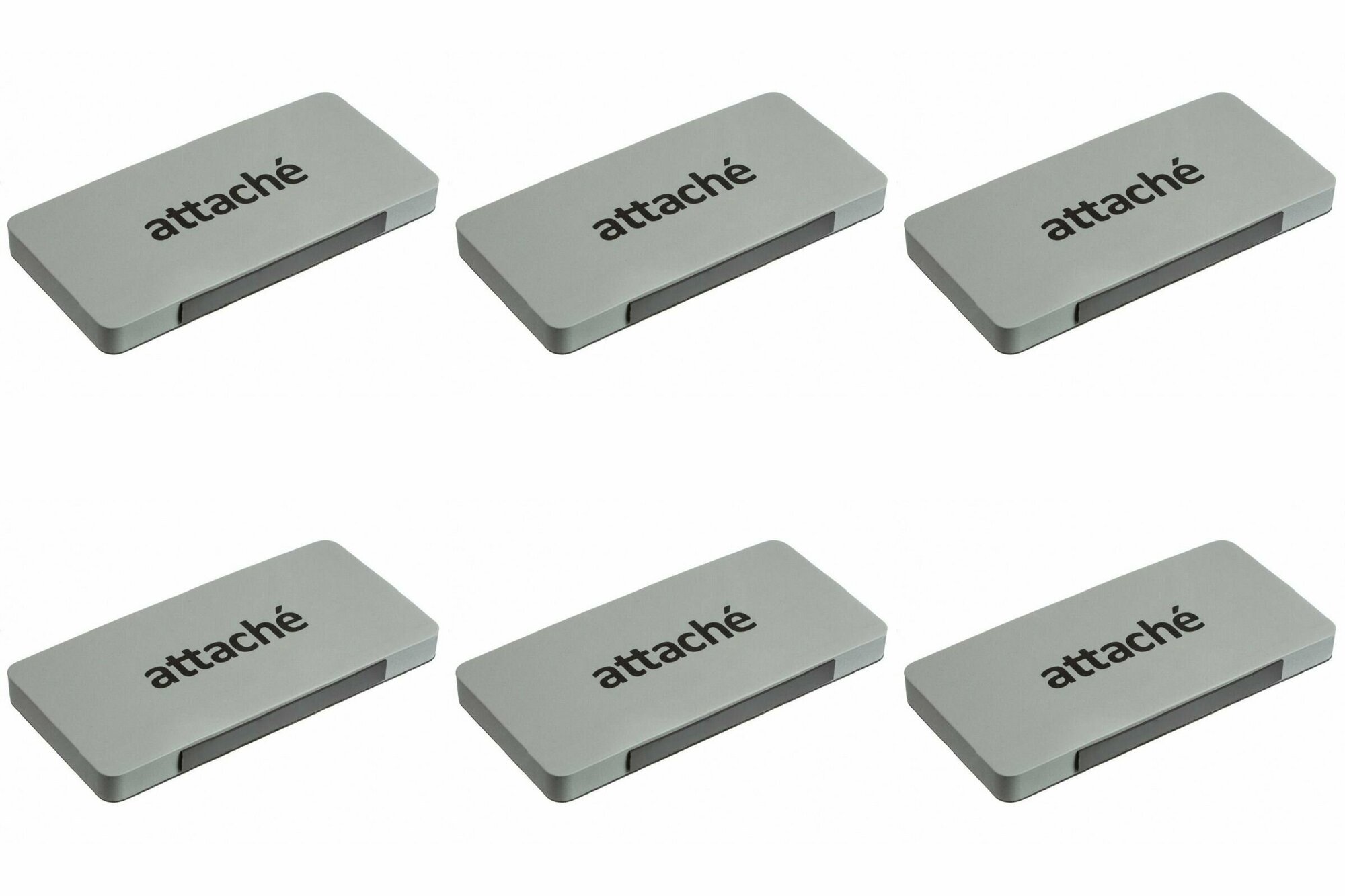 Attache Economy Стиратель для доски Губка, 100х200 мм, 6 шт