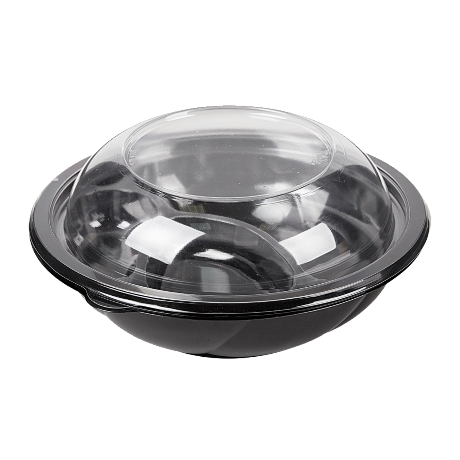 Контейнеры одноразовые с крышкой пластиковые, набор контейнеров пищевых 100 шт, объем 1000 мл, Каштан Лайф