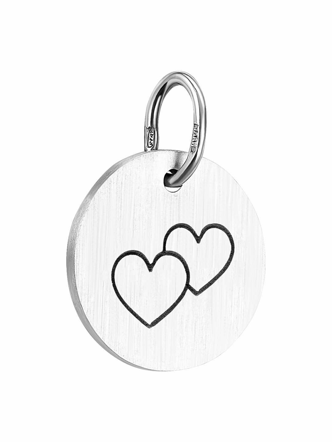 Подвеска, серебро, 925 проба, гравировка