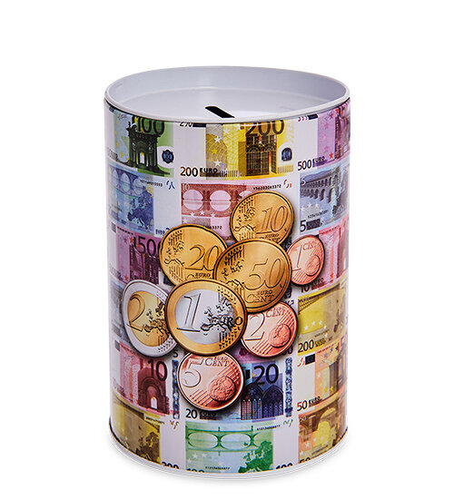 Металлическая копилка Евро 13,5см BX-225 113-603728