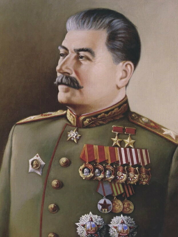 Плакат, постер Stalin Joseph, Иосиф Виссарионович Сталин на бумаге, размер 21х30см