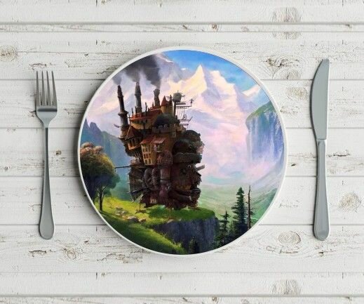 Тарелка Ходячий Замок №3