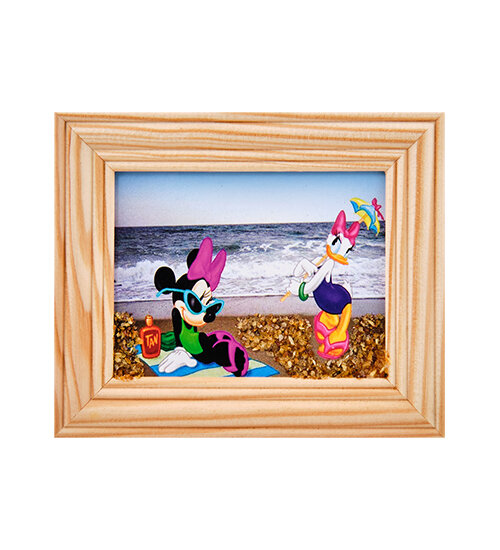 Картина Дисней (с янтарной крошкой) дер. рамка 7х9 AMB-55/19 113-7012516