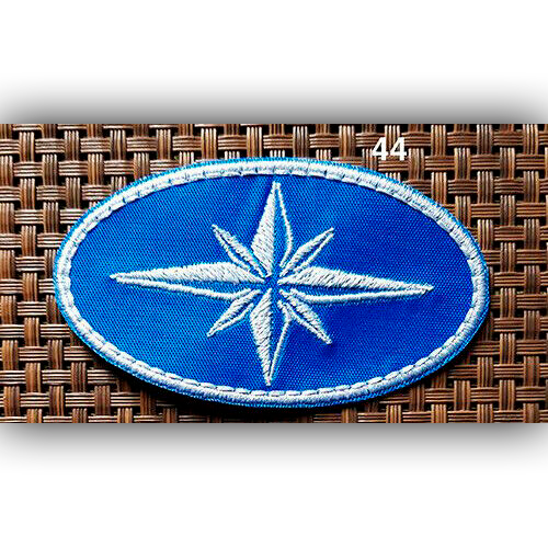 Нашивка Polaris синяя
