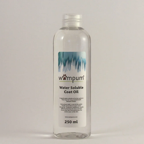 Растворимое в воде масло для шерсти Wampum (Water Soluble Coat Oil), 250 мл