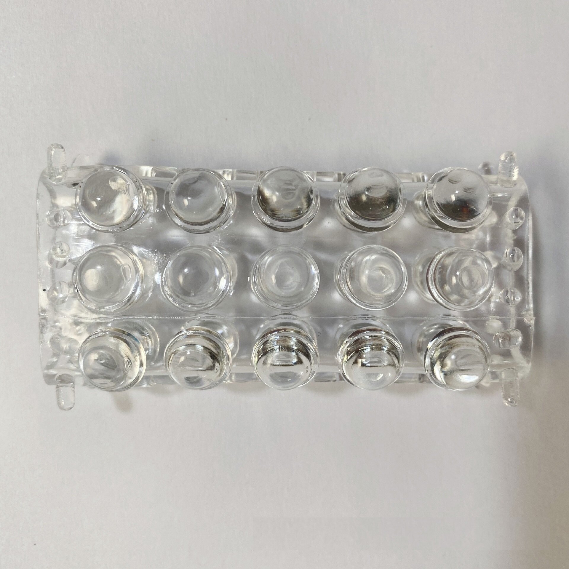 Насадка на фаллос с шипами и бусинами ( прозрачная )