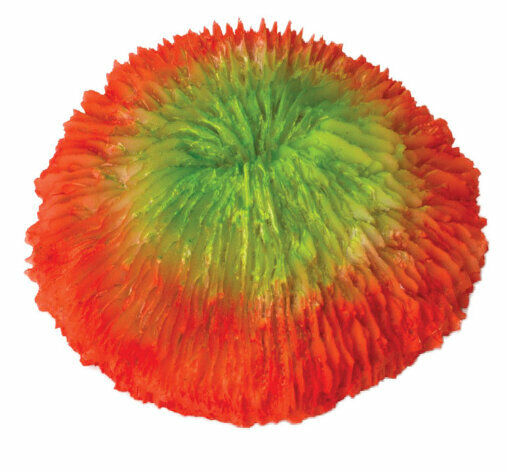 Искусственный коралл Laguna Фунгия зелёно-красная