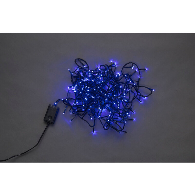 LED-BW-200-20M-240V-B, синяя / черный провод
