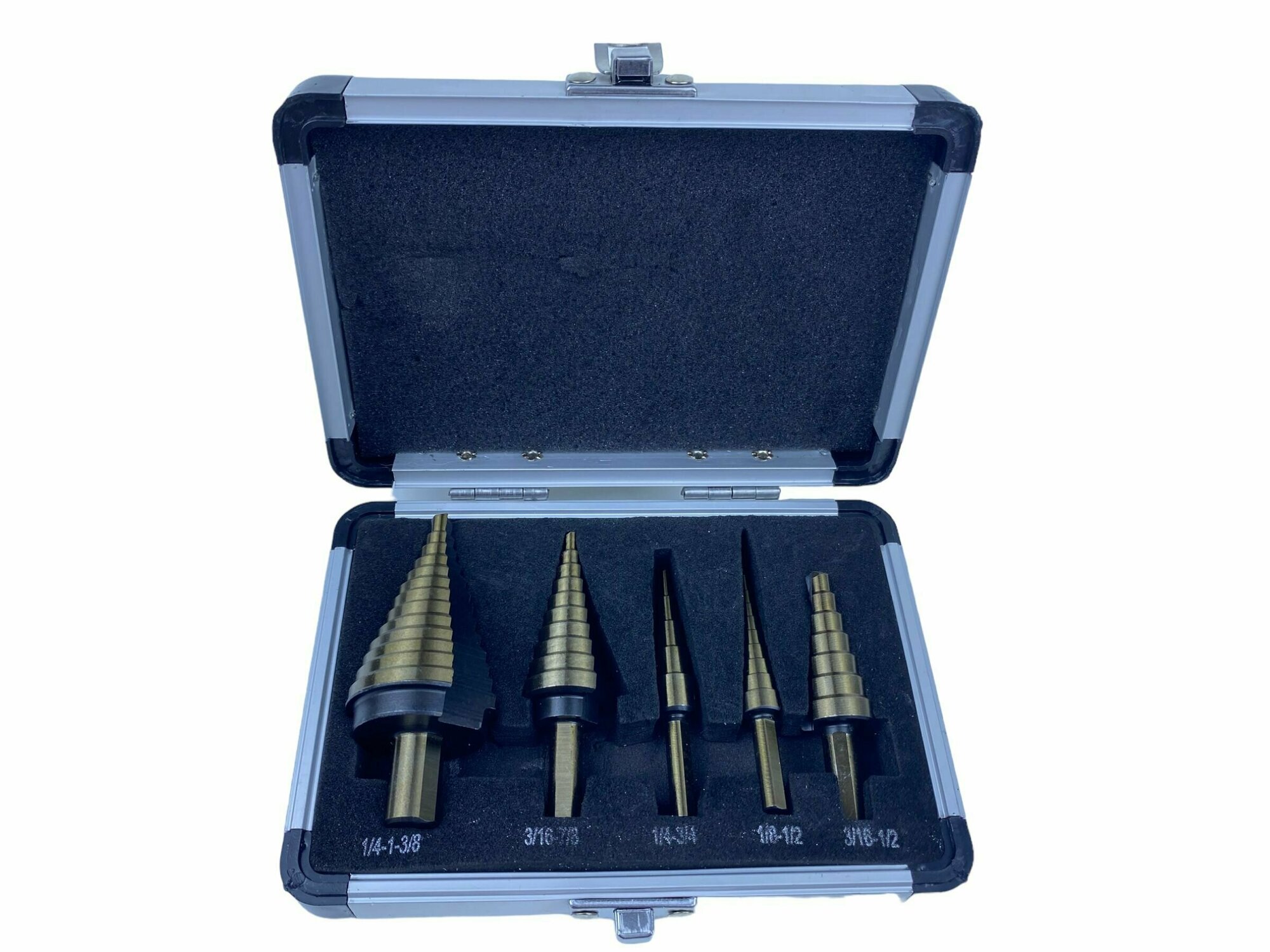 Сверла Радиус Авто ступенчатые по металлу 4-35 мм, набор, 5 шт.