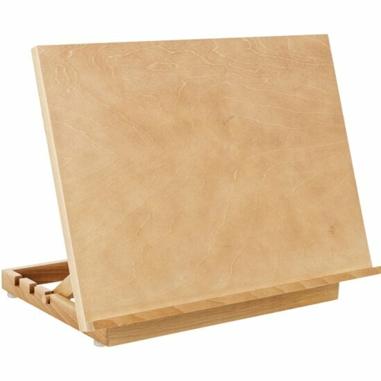 Мольберт Гамма настольный планшетный А3 "Студия", 42*31*7(33)см, российский бук