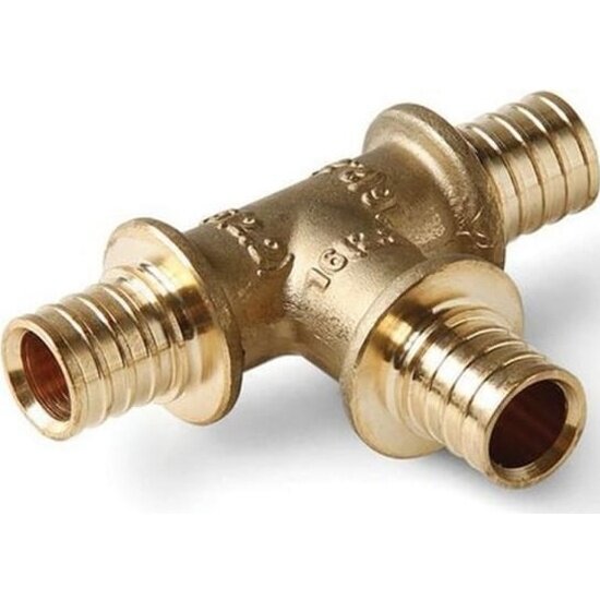 Тройник Elsen равносторонний d25, латунь