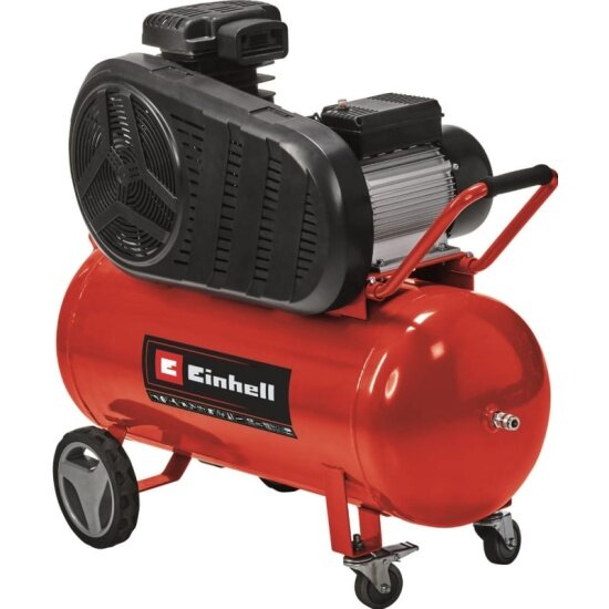 Компрессор Einhell TE-AC 430/90/10,3000Вт,90л,10бар, масляный, ременный