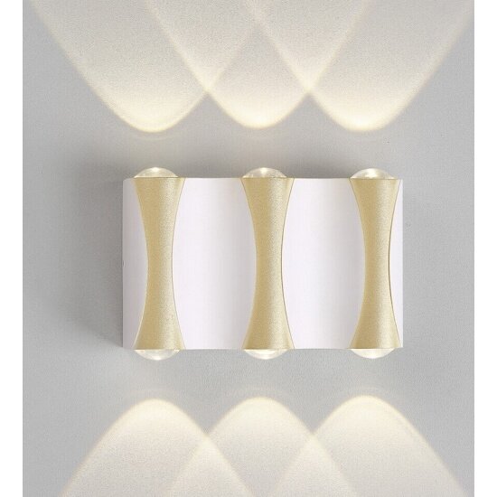 Настенный светодиодный светильник Crystal Lux CLT 022W3 WH-GO 4000K