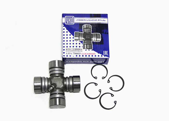 Крестовина карданного вала для а/м ГАЗ-53,3307 синяя упак. усил. (под стопор)