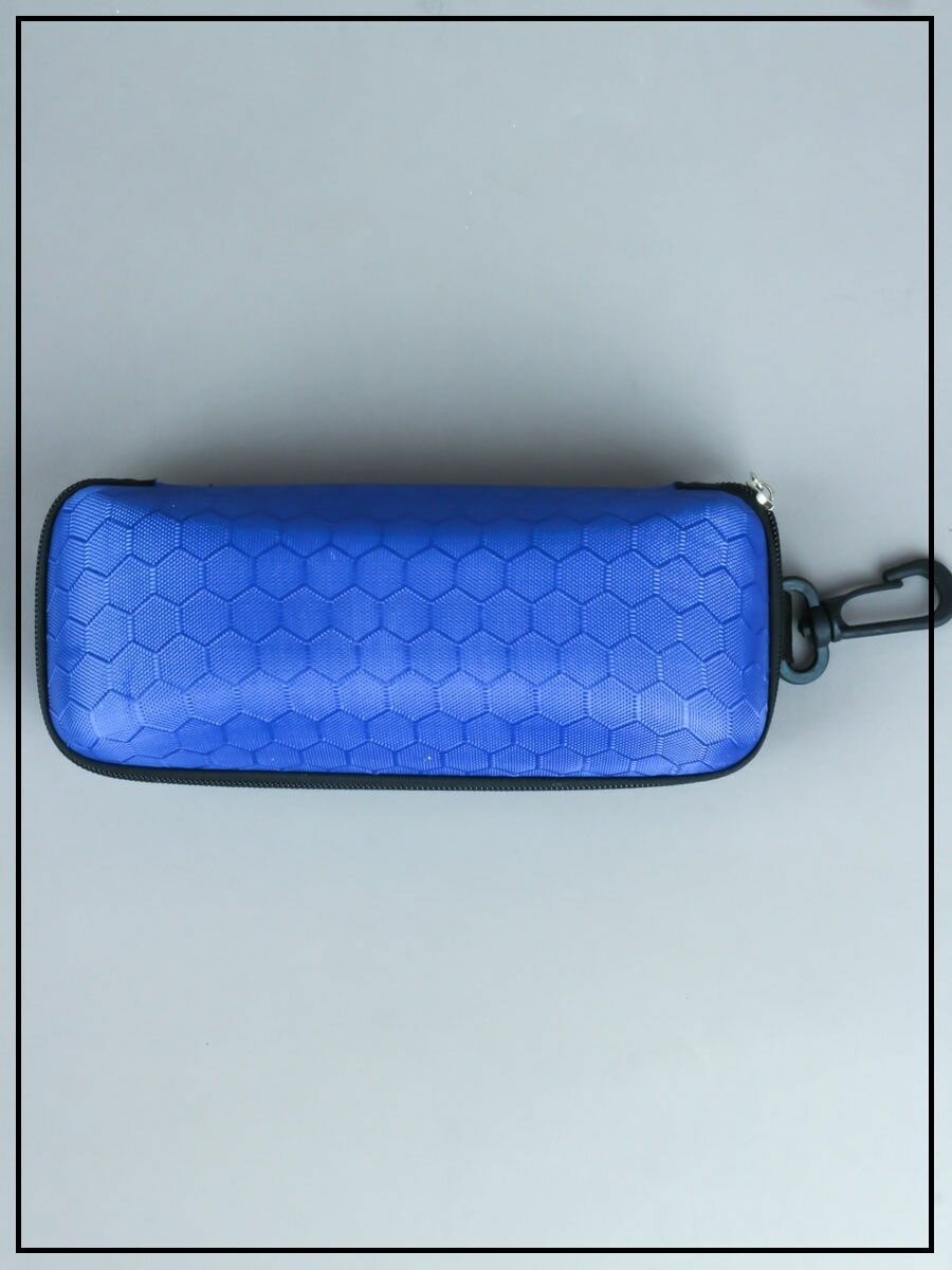 Футляр для очков на молнии, очечник, чехол для очков, карабин, универсальный