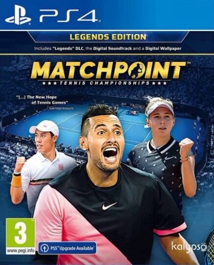 Matchpoint Tennis Championships Legends Edition [PS4, русские субтитры]