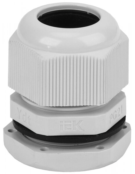 Сальник IEK PG 21 диаметр проводника 15-18мм IP54