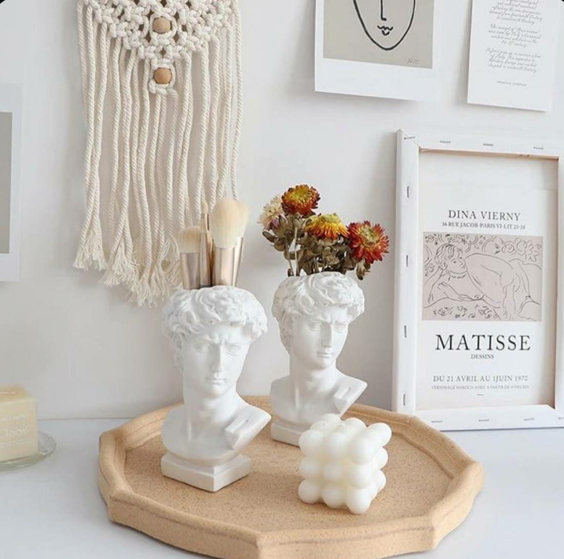 Кашпо бюст Давида