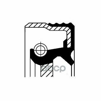 Сальник коленвала Corteco арт. 12015711B