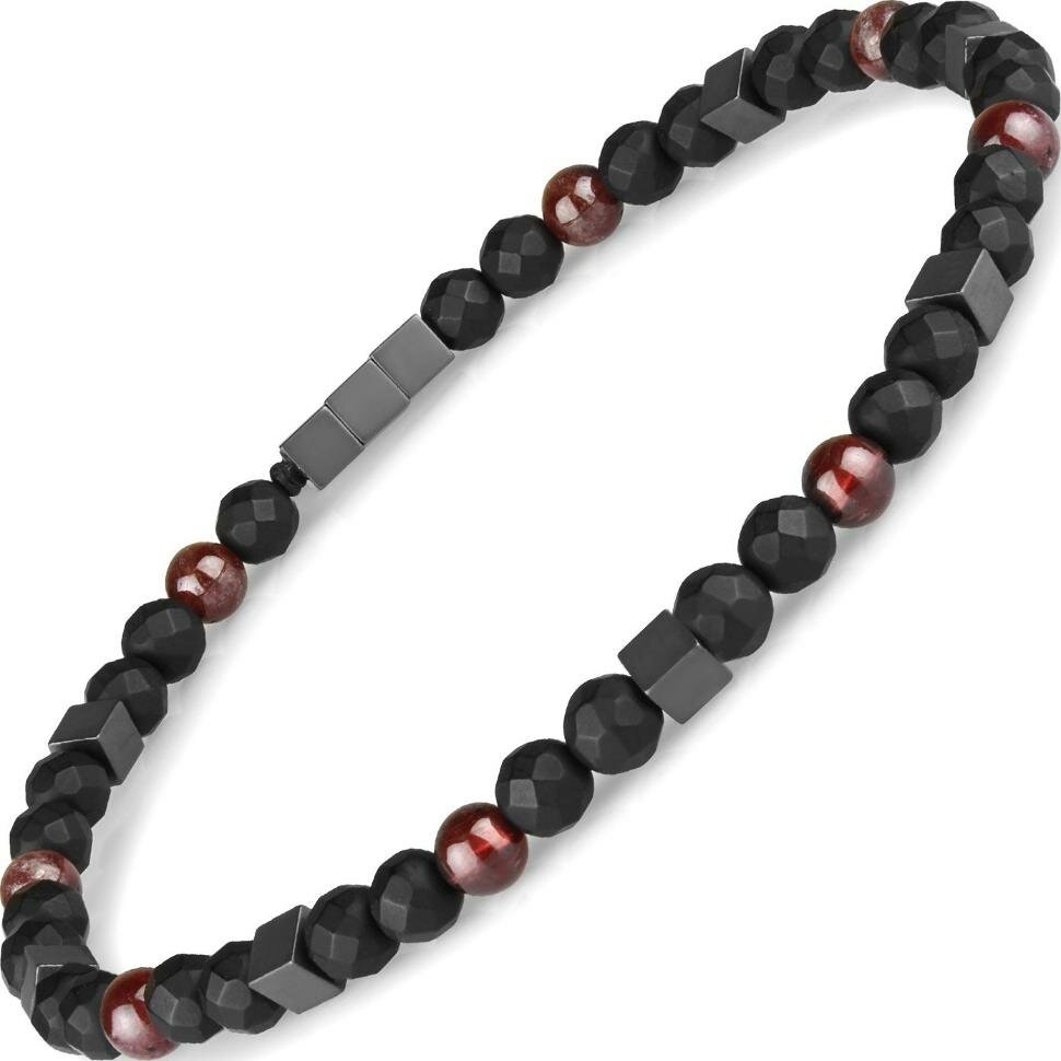 Браслет, бычий глаз, гематит