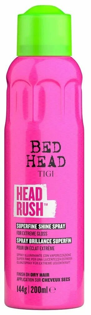 TIGI BH ST Спрей для придания блеска волосам Headrush, 200 мл