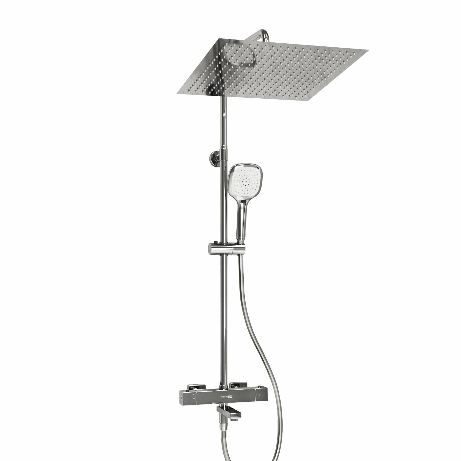 Душевая система для ванны WasserKRAFT (A199.119.065.087. CH Thermo) с термостатом