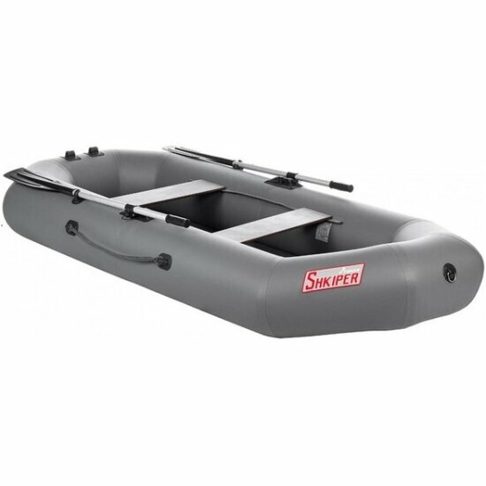 Лодка ПВХ Тонар Шкипер 280 серый