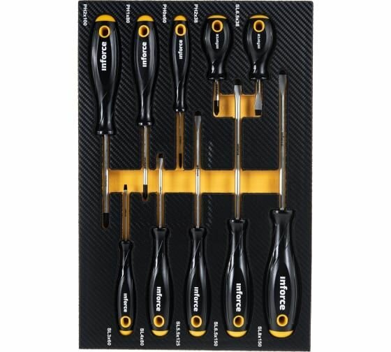 Набор отверток Inforce 10 шт 06-09-93
