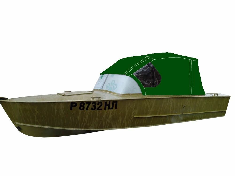 Прогресс-2, 2М, 3М. Тент с дугами с креплениями на штатное стекло