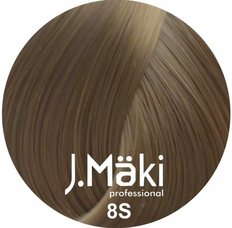 J.maki краска для волос 60 мл 8S
