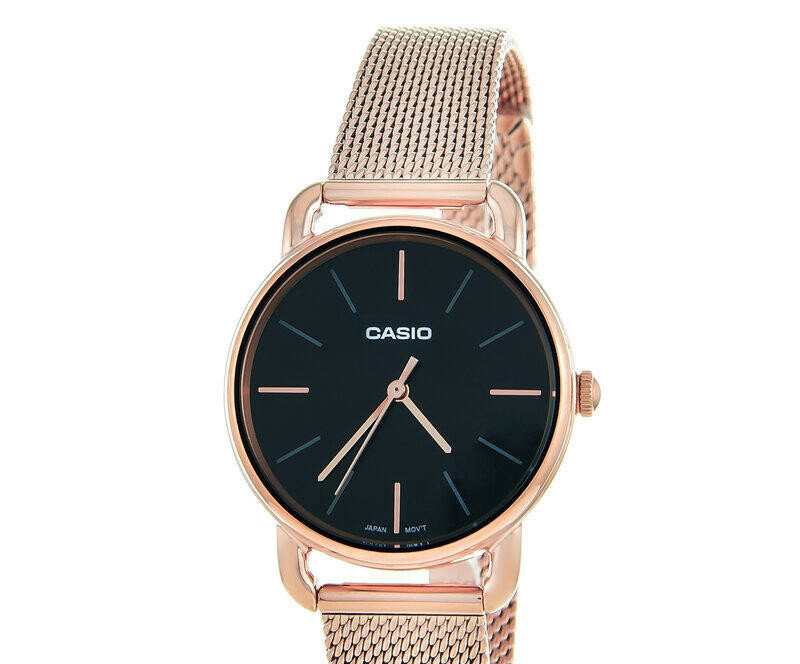 Наручные часы CASIO Collection Women, черный/золотистый — фото 1